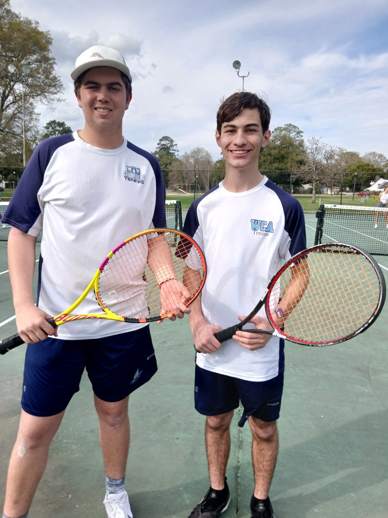Different Styles Benefit WCA Tennis Standouts » St. Landry Now Online ...