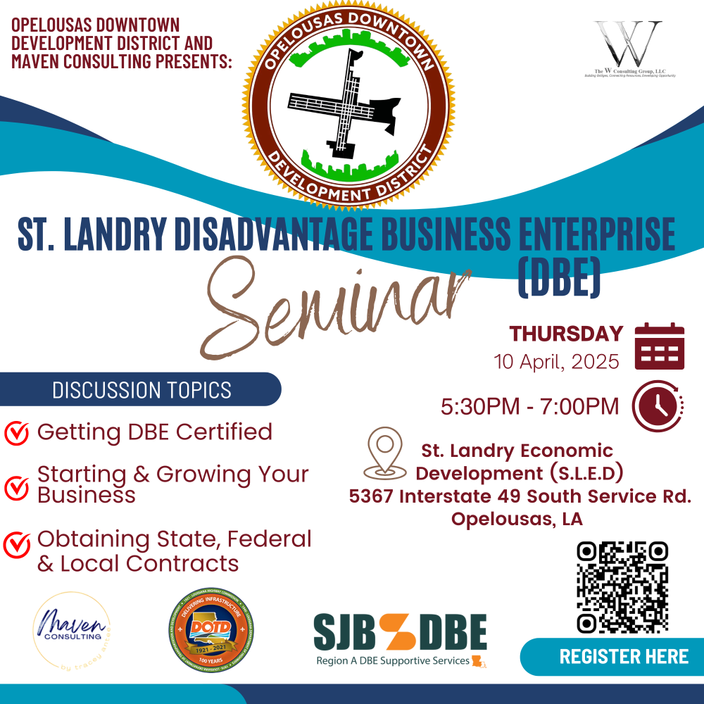ODD To Host Business Seminar » St. Landry Now Online Newspaper ...